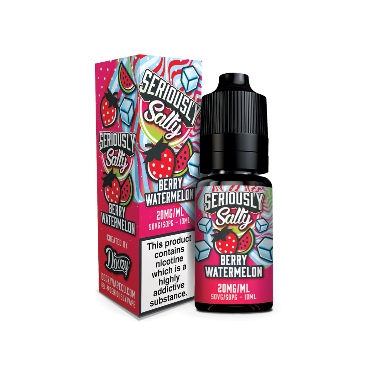 Seriously Salty - Berry Watermelon Nic Salt – Mix Labs UK Ltd