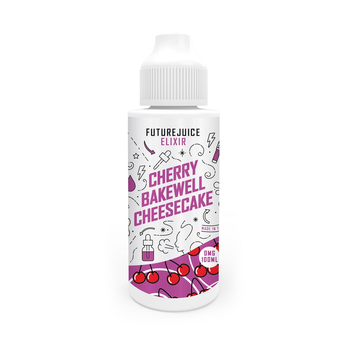 Future Juice Elixir - Cherry Bakewell Cheesecake 100ml – Mix Labs UK Ltd