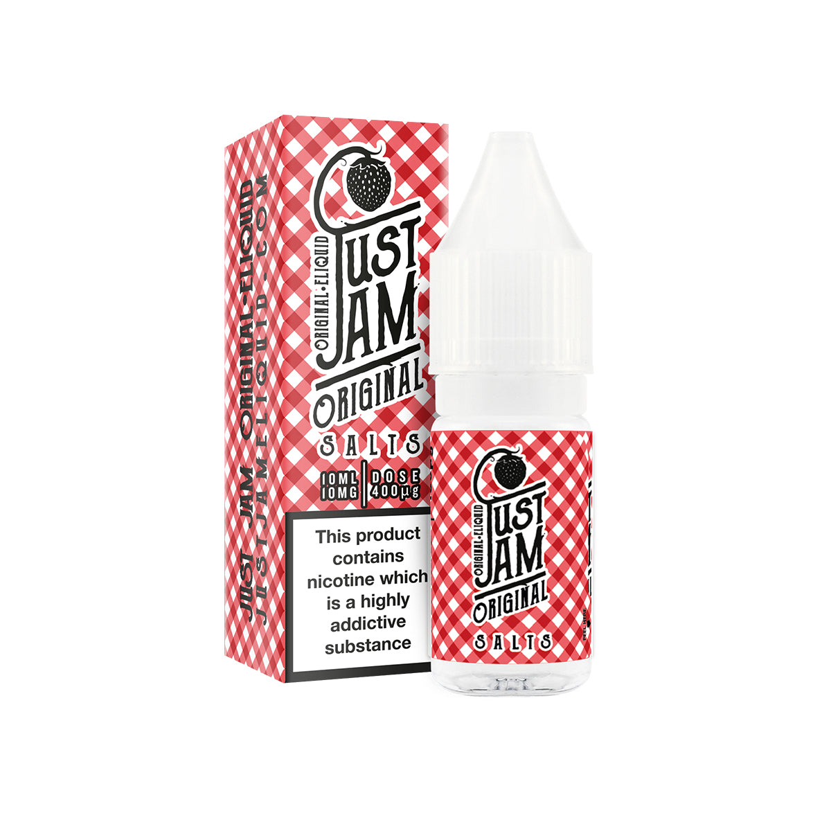 Just Jam - Original (Strawberry Jam) Nic Salt – Mix Labs UK Ltd