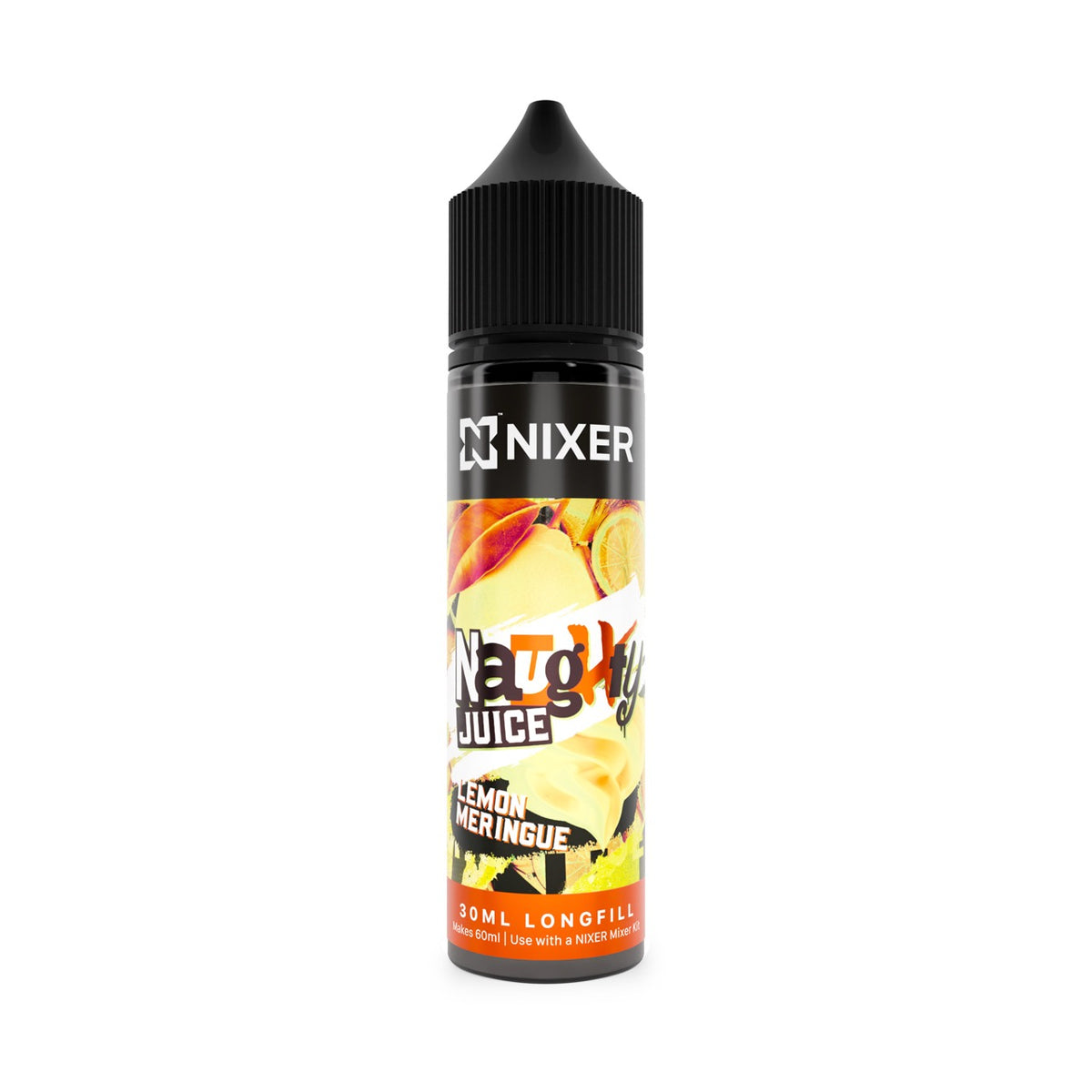 Nixer x Naughty Juice - Lemon Meringue 30ml – Mix Labs UK Ltd