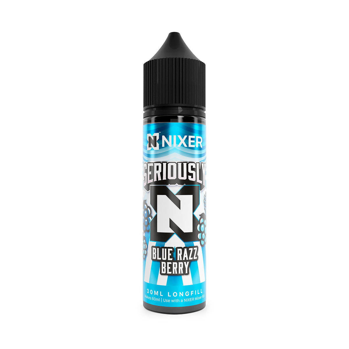 Nixer x Seriously - Blue Razz Berry 30ml Longfill – Mix Labs UK Ltd
